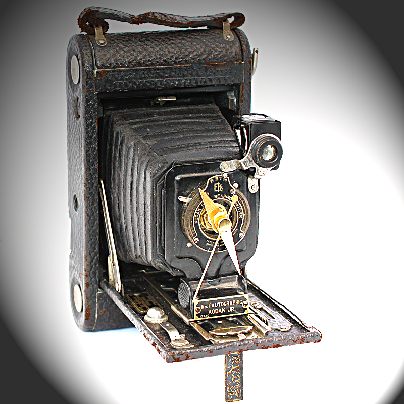 Camera Clock-upcycled-vintage Kodak No1 Autographic Geekery on Luulla